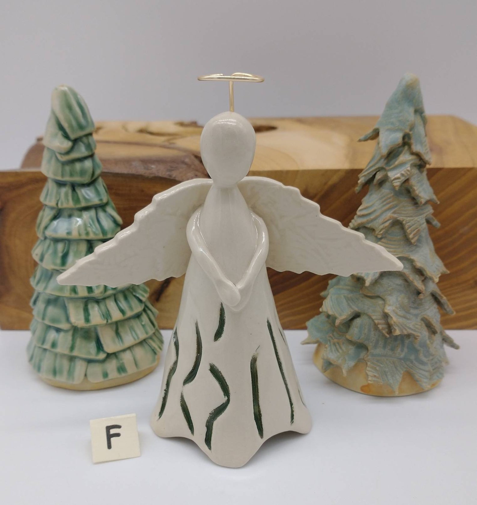 Angels 5 Ceramic Angels - Etsy