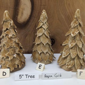 Handmade Ceramic Leaf Tree: 5" Decorative Tabletop Tree - Etsy