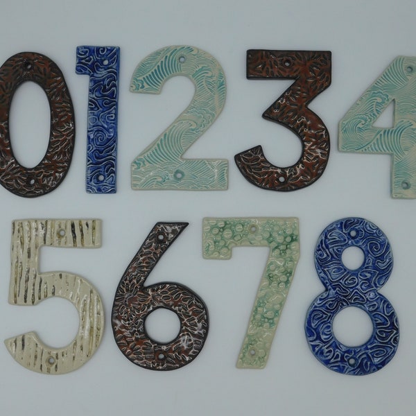 Beach House Numbers - Etsy