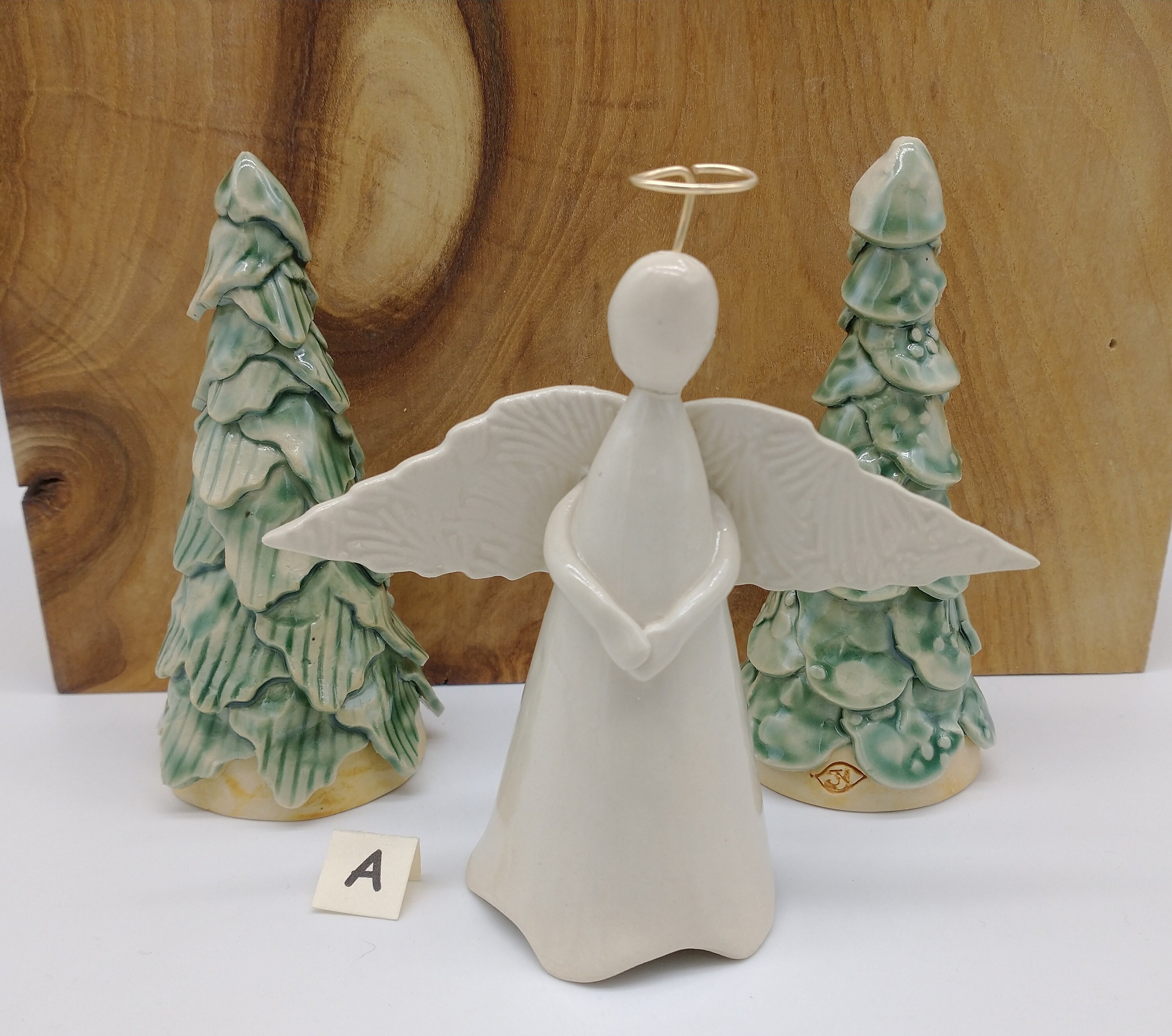 Angels 5 Ceramic Angels - Etsy