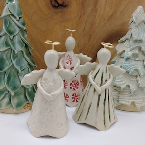 Angels - Small (3.5") Ceramic Angels - Etsy