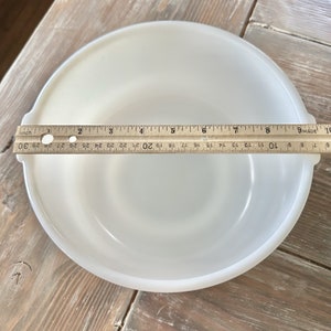 Vintage MCM Glasbake Made for Sunbeam Milk Glass Mixing Bowl 19CJ 9.5 ...