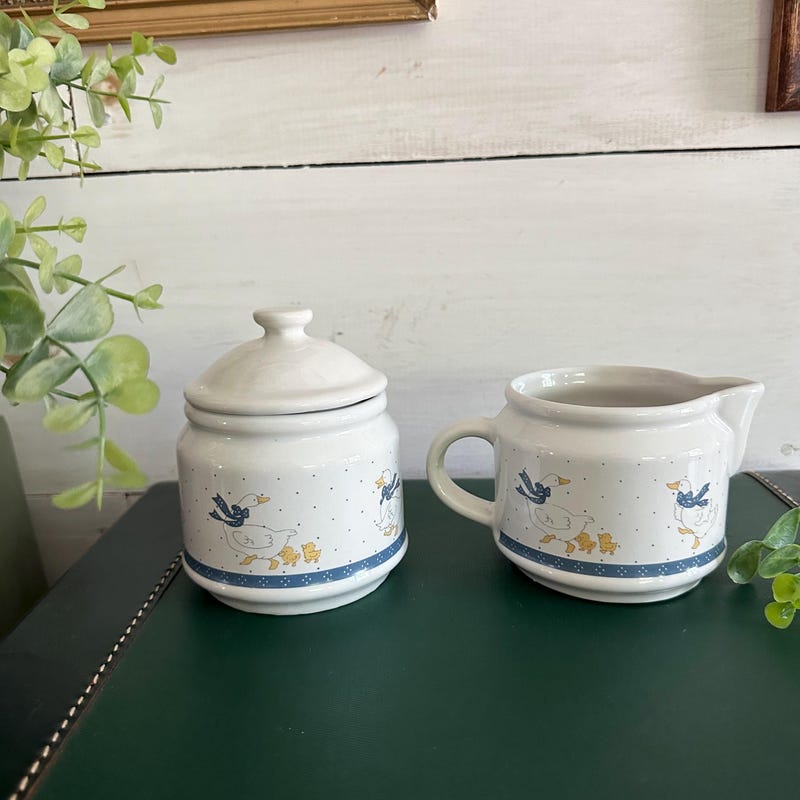 Vintage Geese Creamer - Etsy