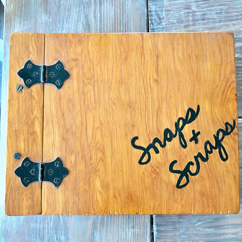 Wood Scrapbook - Etsy