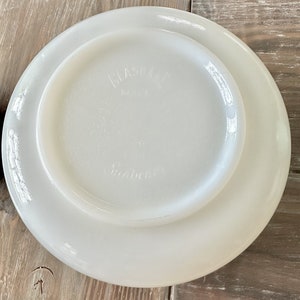 Vintage MCM Glasbake Made for Sunbeam Milk Glass Mixing Bowl 19CJ 9.5 ...