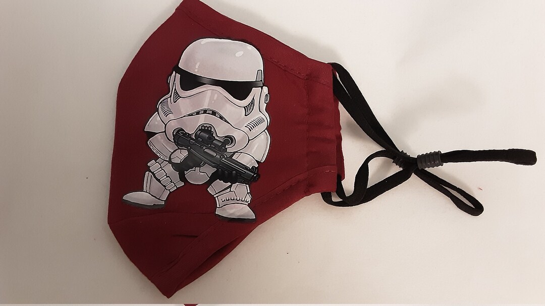 Star Wars Baby Storm Trooper KIDS Size Face Mask - Etsy