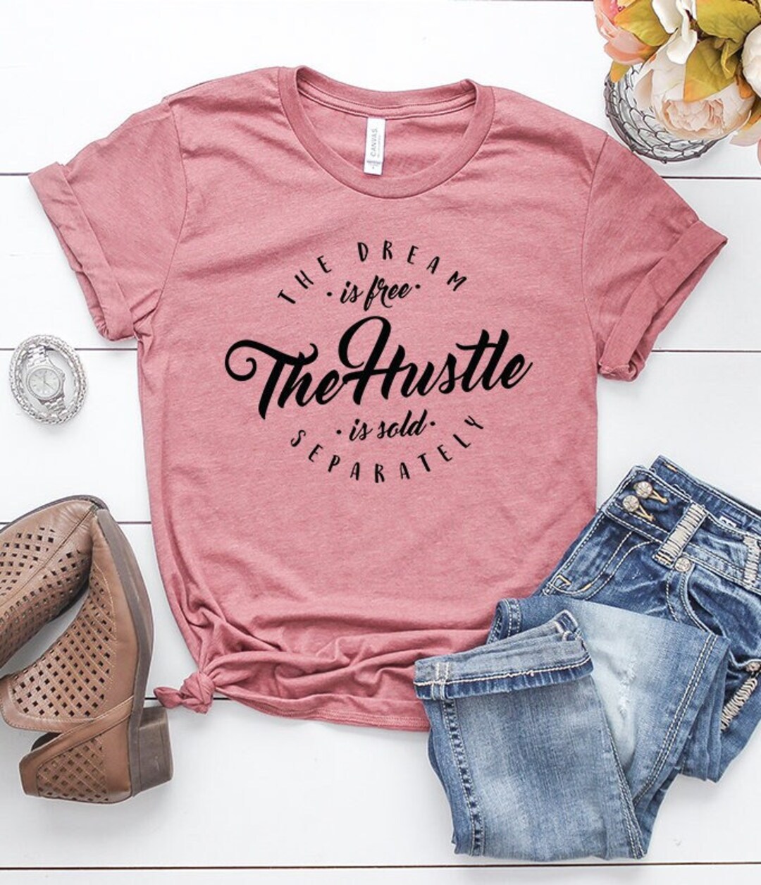 Hustle Shirt, Hustle Tshirt, Boss Lady Shirt, Girl Boss Shirt ...