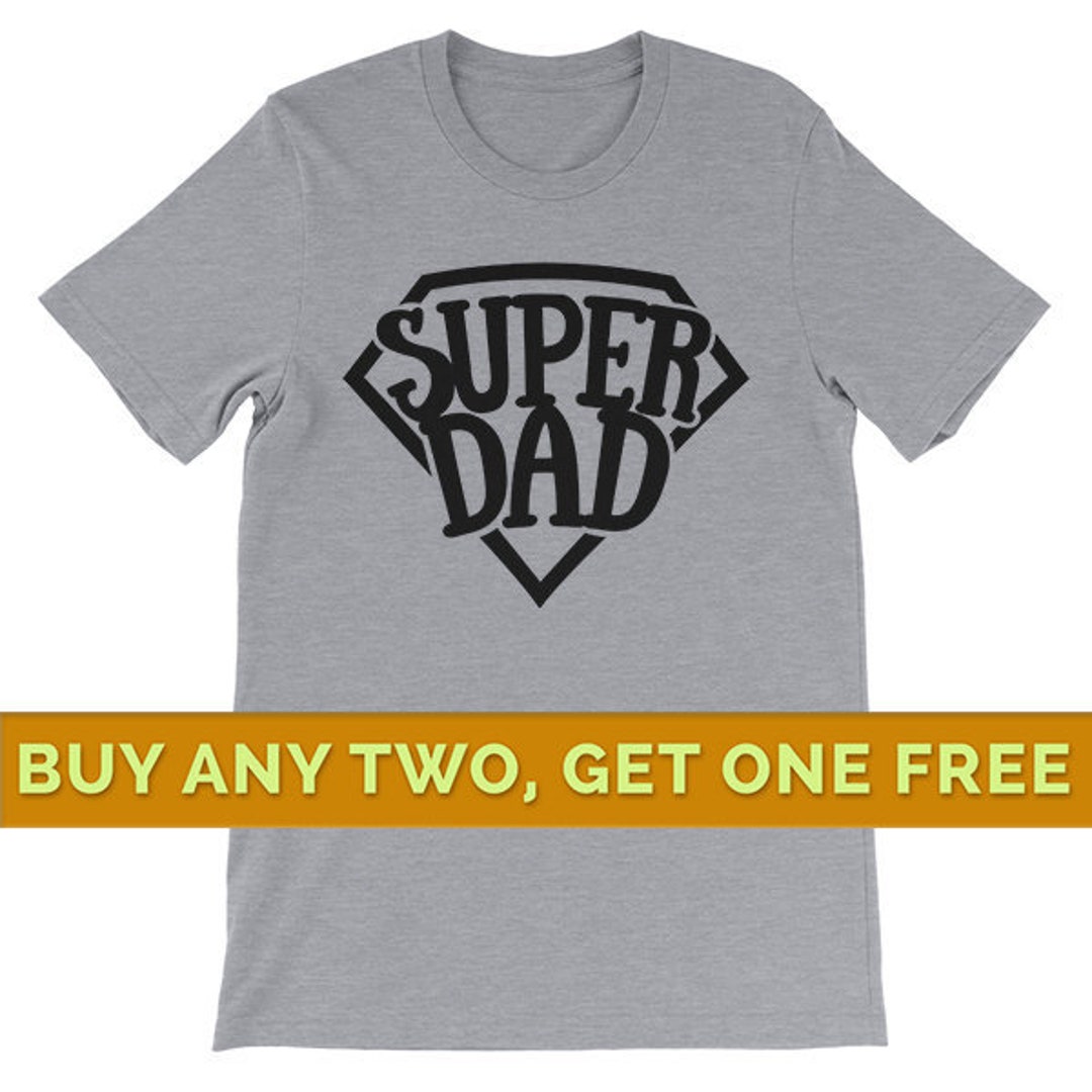Super Dad Shirt Super Dad T-shirt Fathers Day Shirt Fathers - Etsy