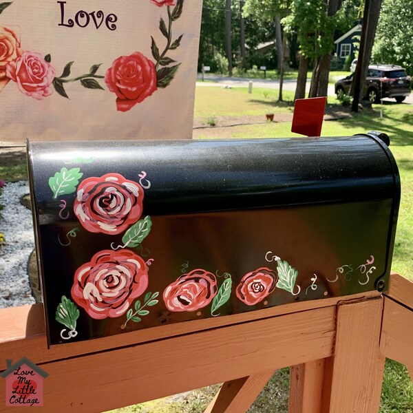 Hand Painted Mailbox - Etsy