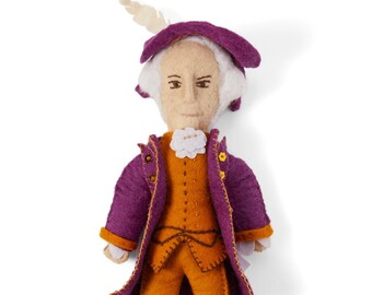 George Washington Doll - Etsy