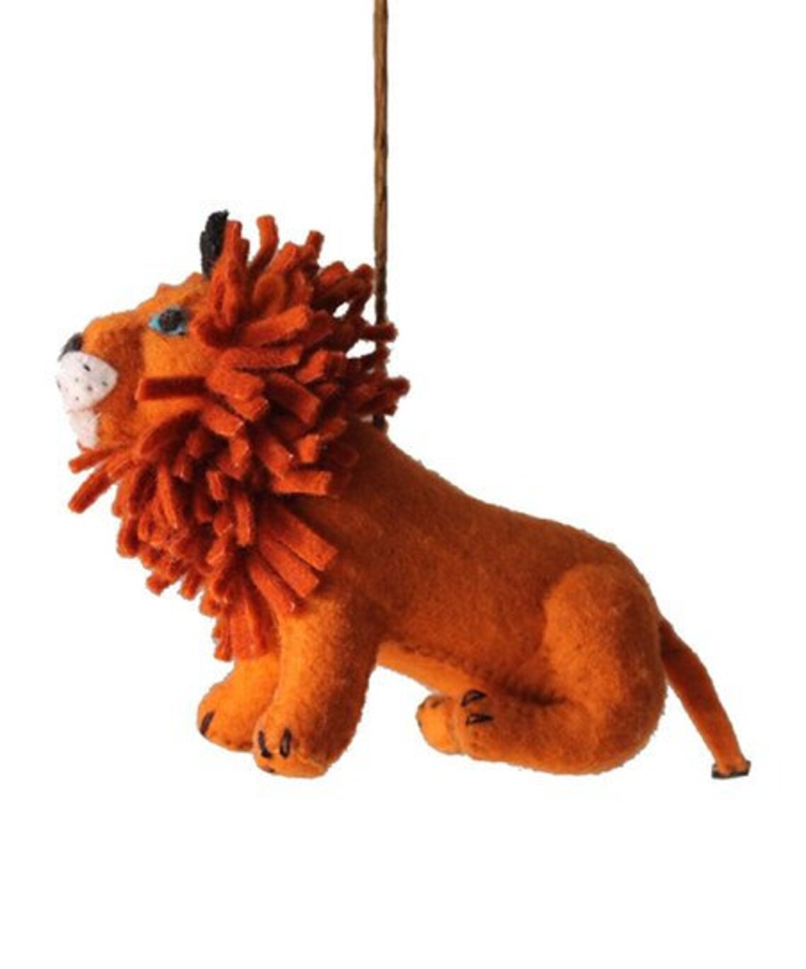 Felt Ornament Lion Felt Christmas Ornament - Etsy