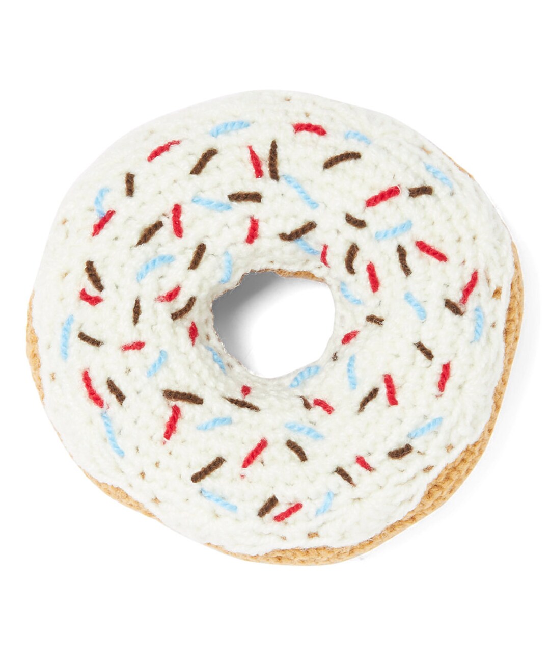 Knit Rattle, Vanilla Donut, Baby Rattle - Etsy Australia