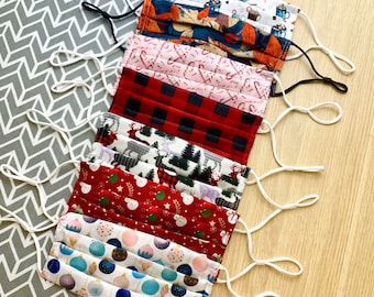 Christmas Face Mask | Etsy