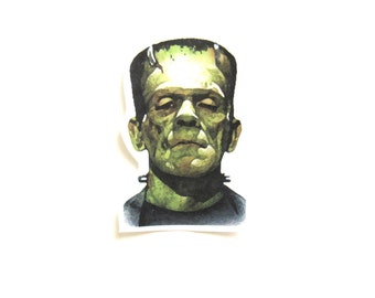 Frankenstein Sticker | Etsy