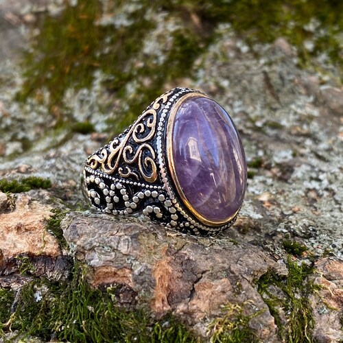 Handmade 925 Sterling Silver Men's Ring Silver Ring - Etsy