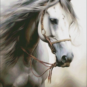 Andalusian Horse 2 - Counted Cross Stitch Patterns - Printable Chart ...