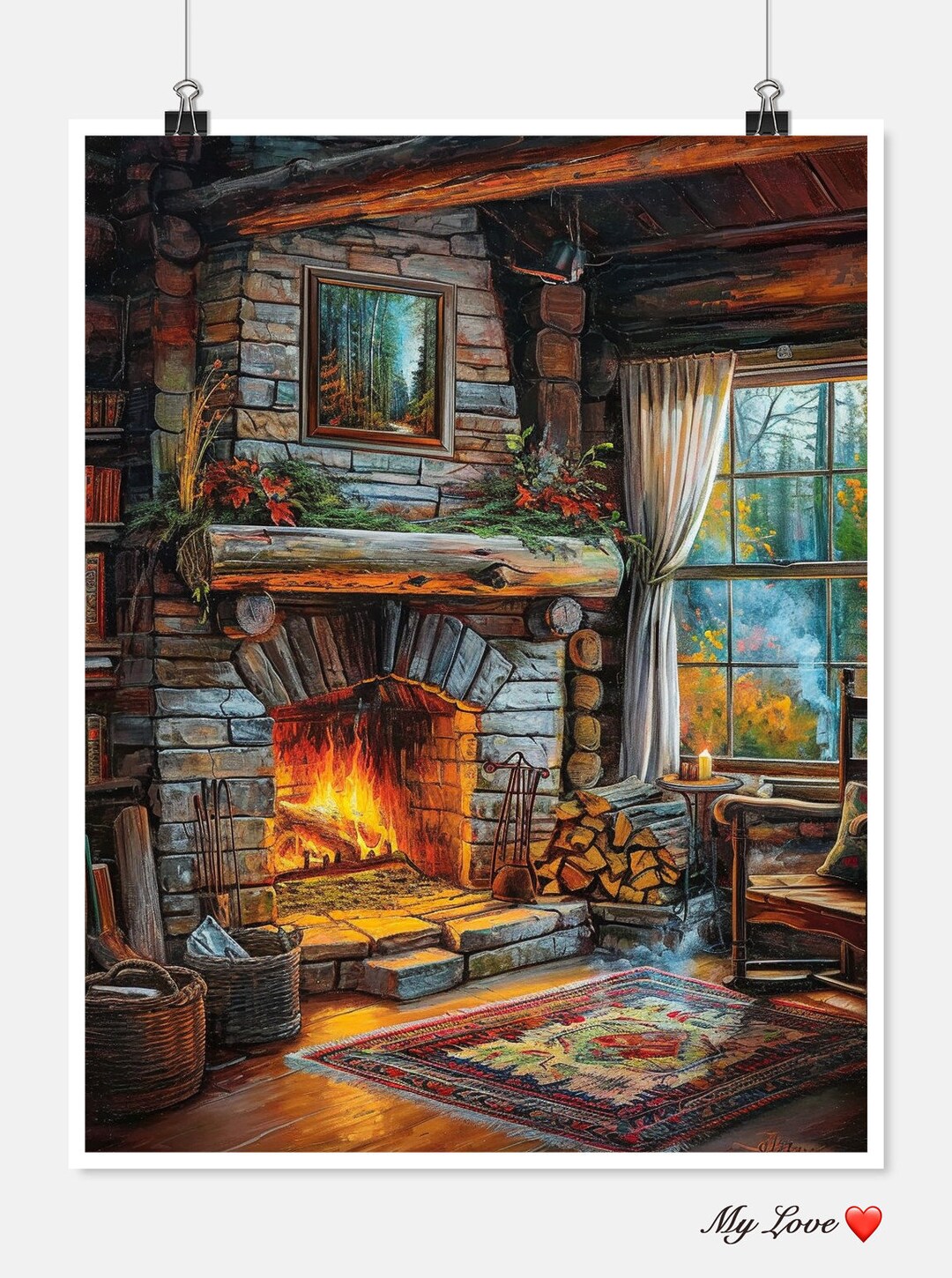 Cozy Flames - Counted Cross Stitch Patterns - Printable Chart PDF ...