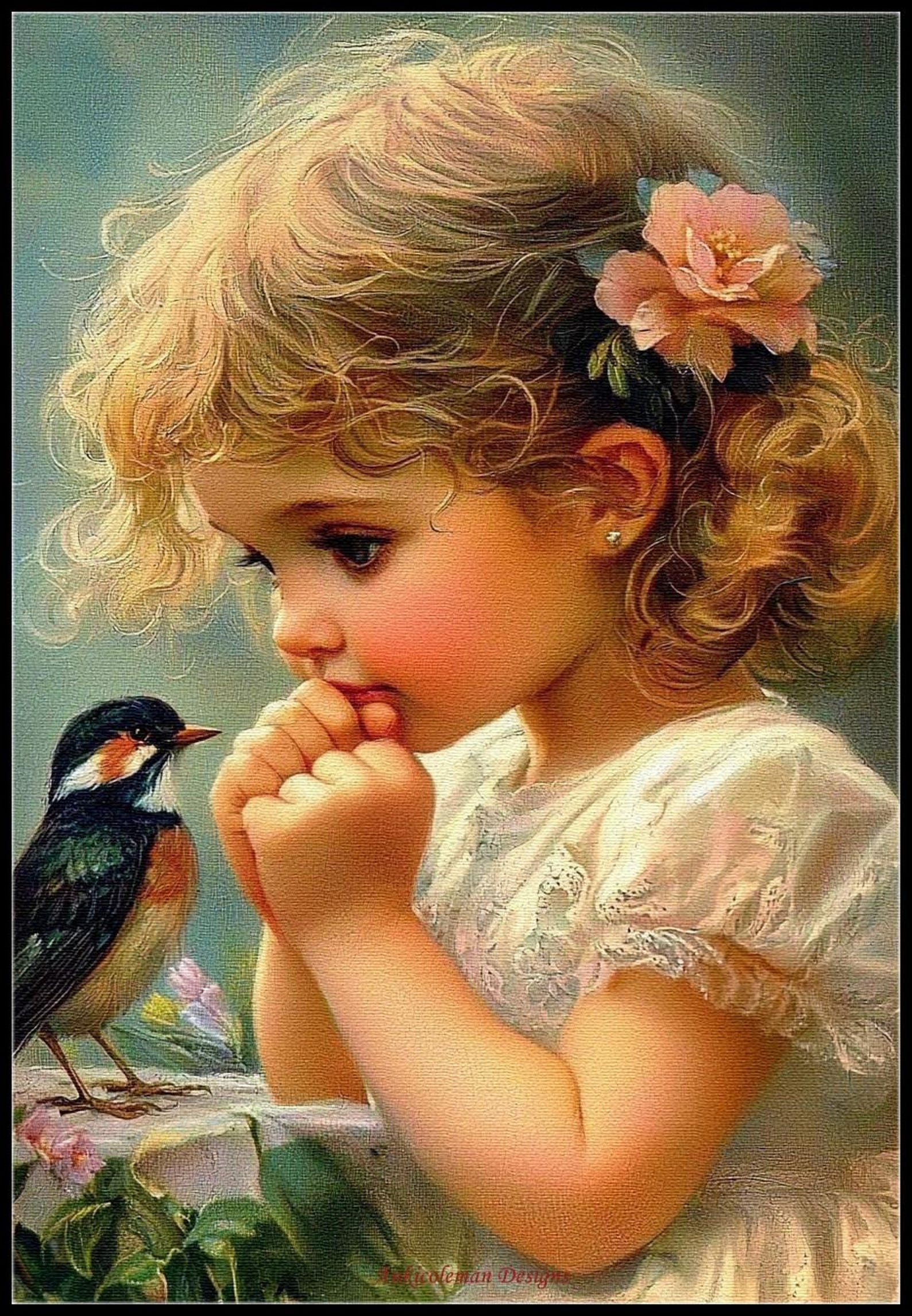 Warm Gaze 1 - Counted Cross Stitch Patterns - Printable Chart PDF ...