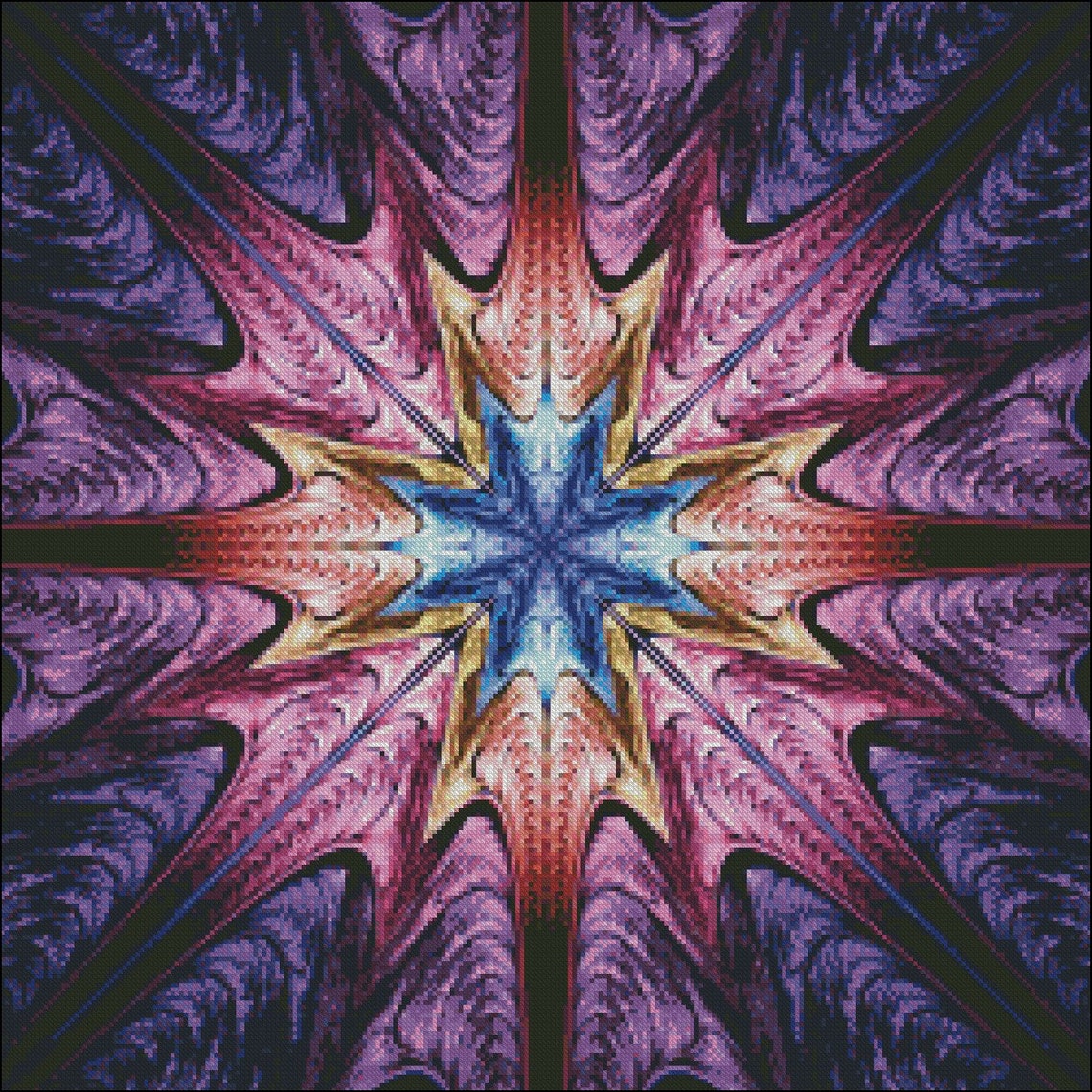 Splat Counted Cross Stitch Patterns Printable Chart PDF Format ...