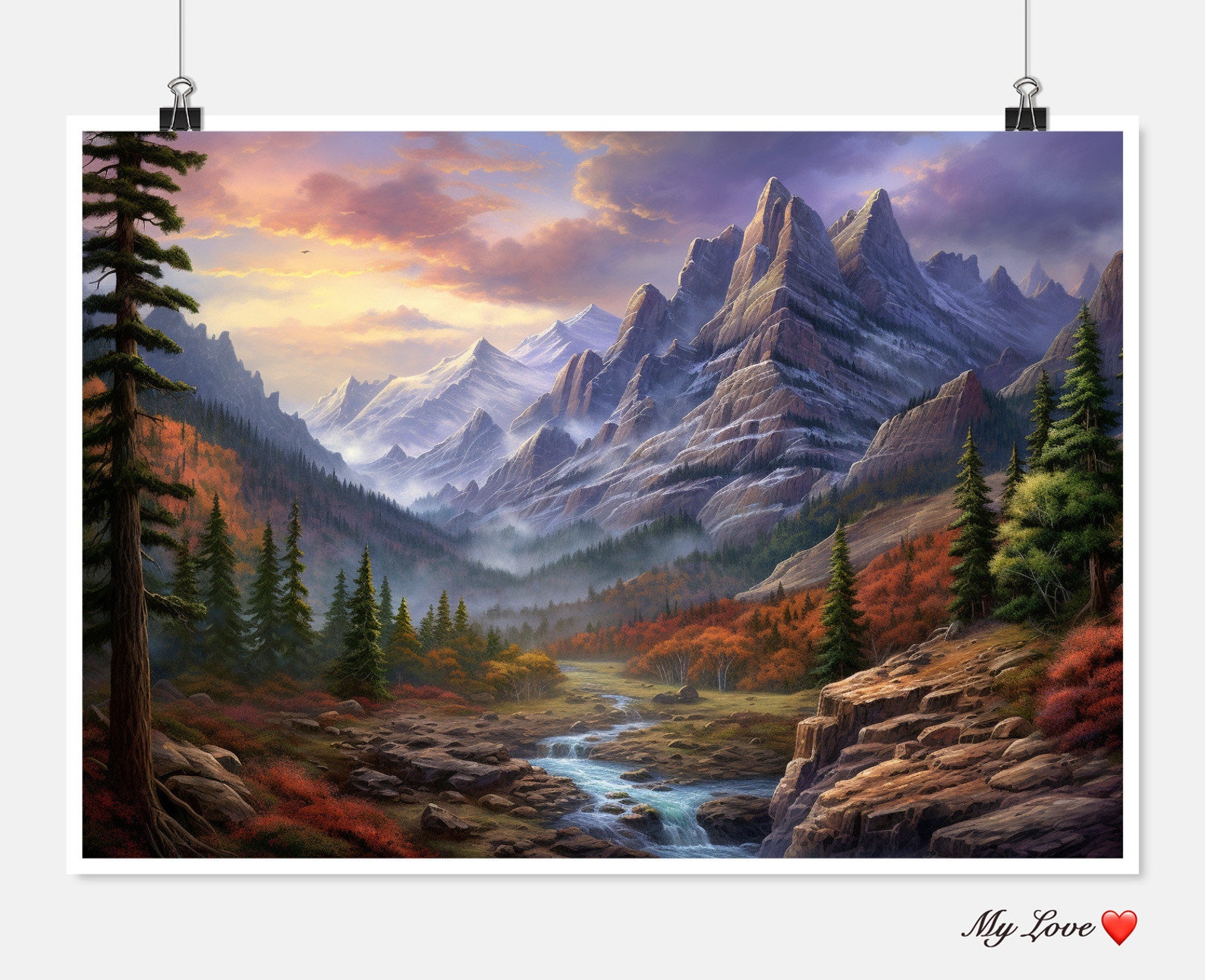Flatiron Mountains - Counted Cross Stitch Patterns - Printable Chart ...