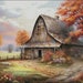 Autumn Barn - Counted Cross Stitch Patterns - Printable Chart PDF ...