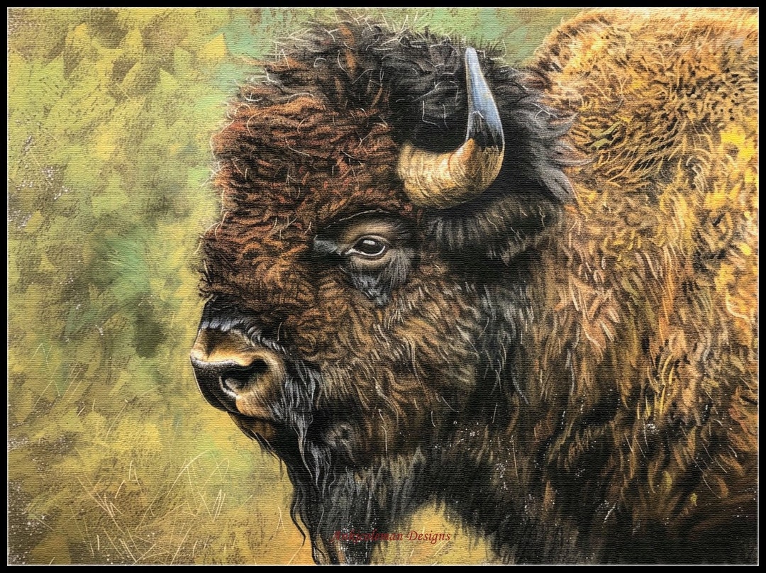 Elegant Bison - Counted Cross Stitch Patterns - Printable Chart PDF ...