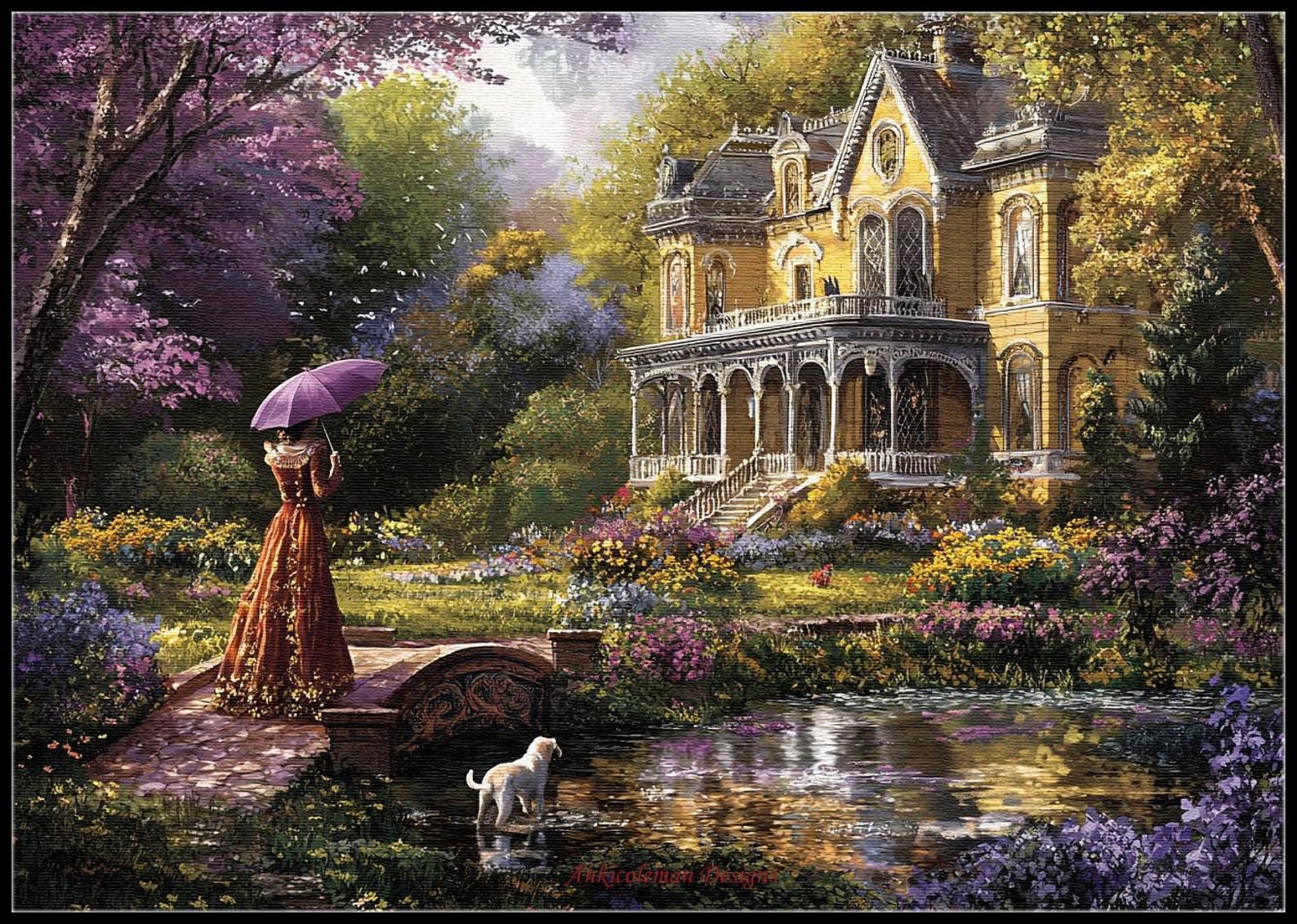 Summer Stroll 3 - Counted Cross Stitch Patterns - Printable Chart PDF ...