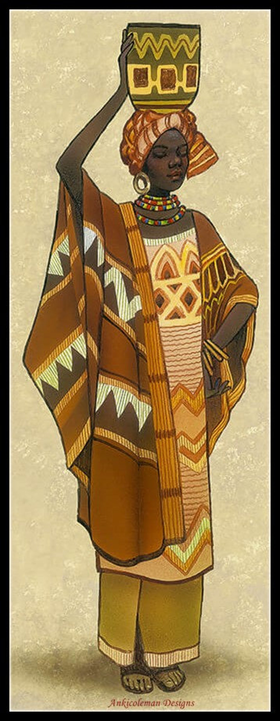 Angolan 3 Counted Cross Stitch Patterns Printable Chart PDF Format ...