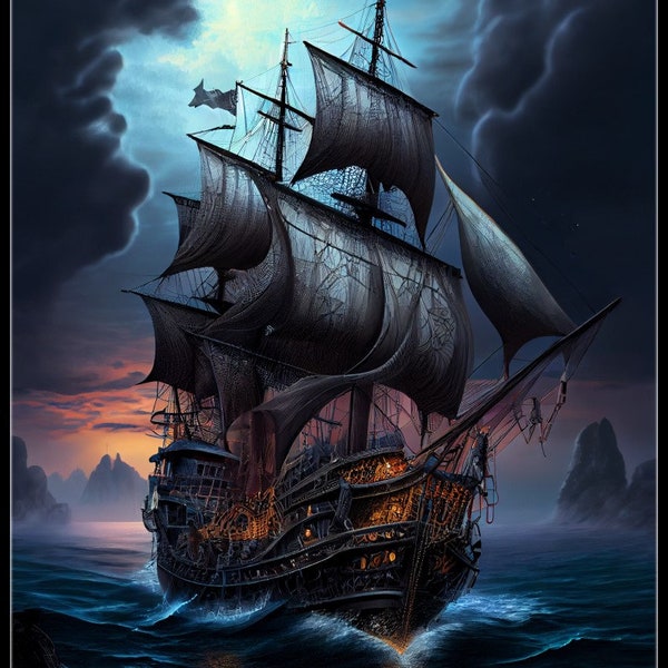 Ship Cross Stitch Pattern - Etsy