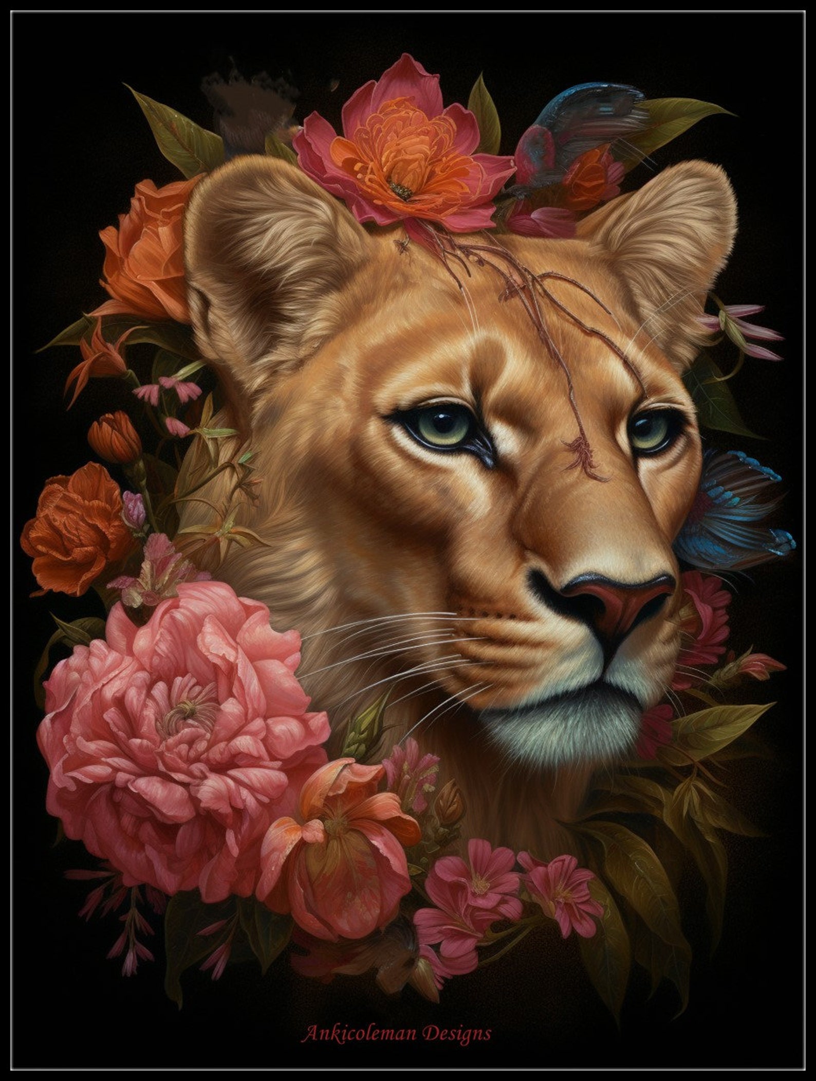 Puma Counted Cross Stitch Patterns Printable Chart PDF Format ...