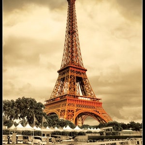 Eiffel Tower - Counted Cross Stitch Patterns - Printable Chart PDF ...