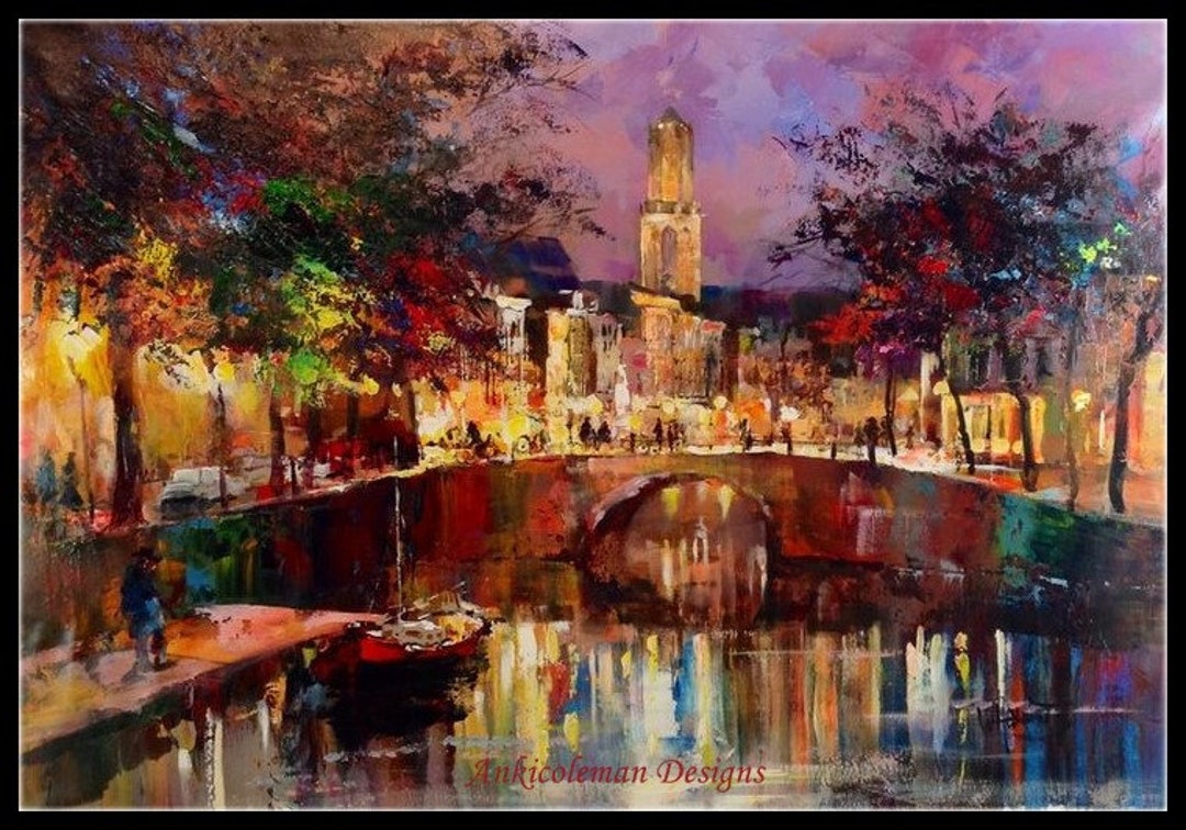 Utrecht City - Counted Cross Stitch Patterns - Printable Chart PDF ...