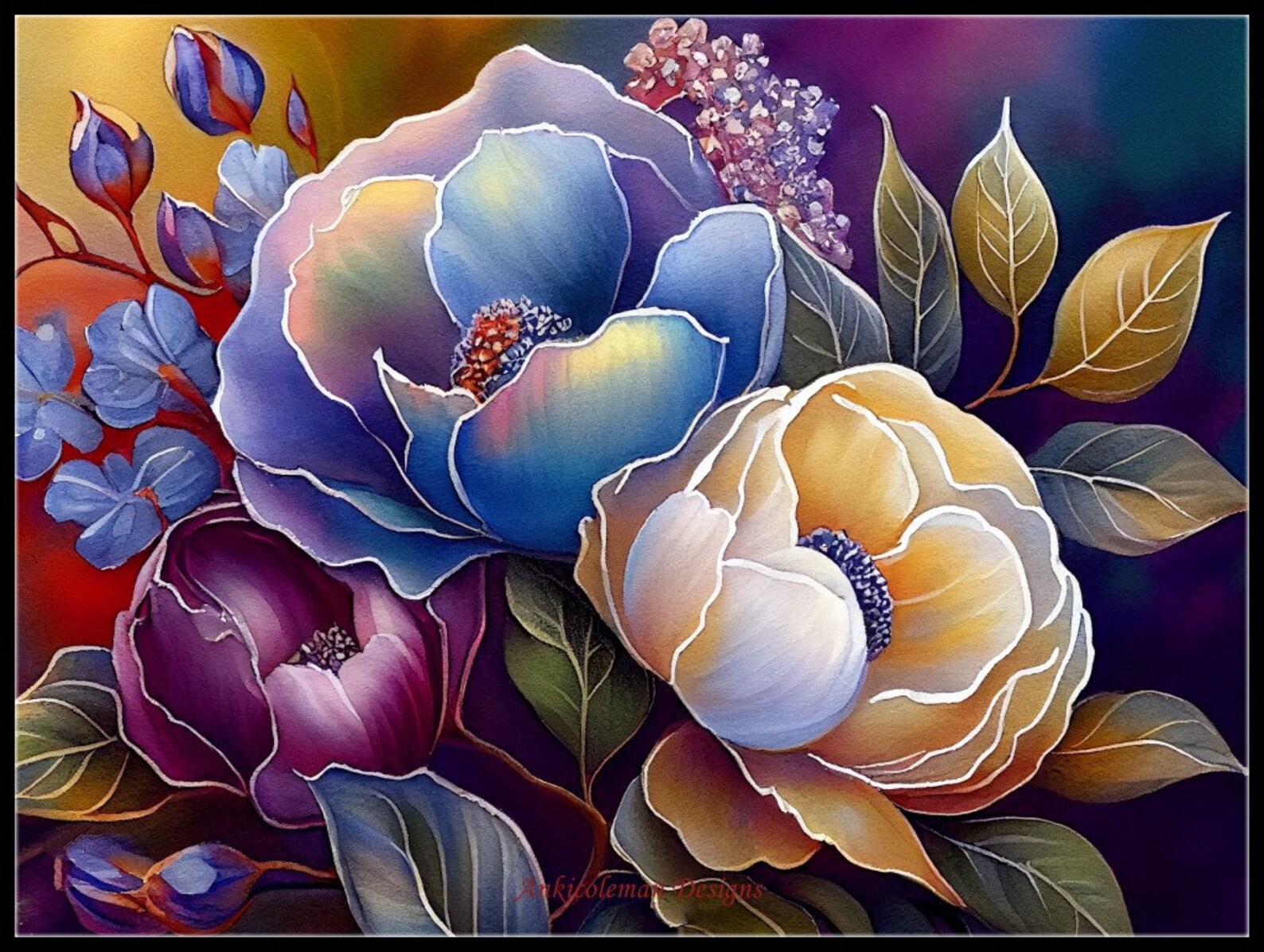 Summer in Bloom - Counted Cross Stitch Patterns - Printable Chart PDF ...