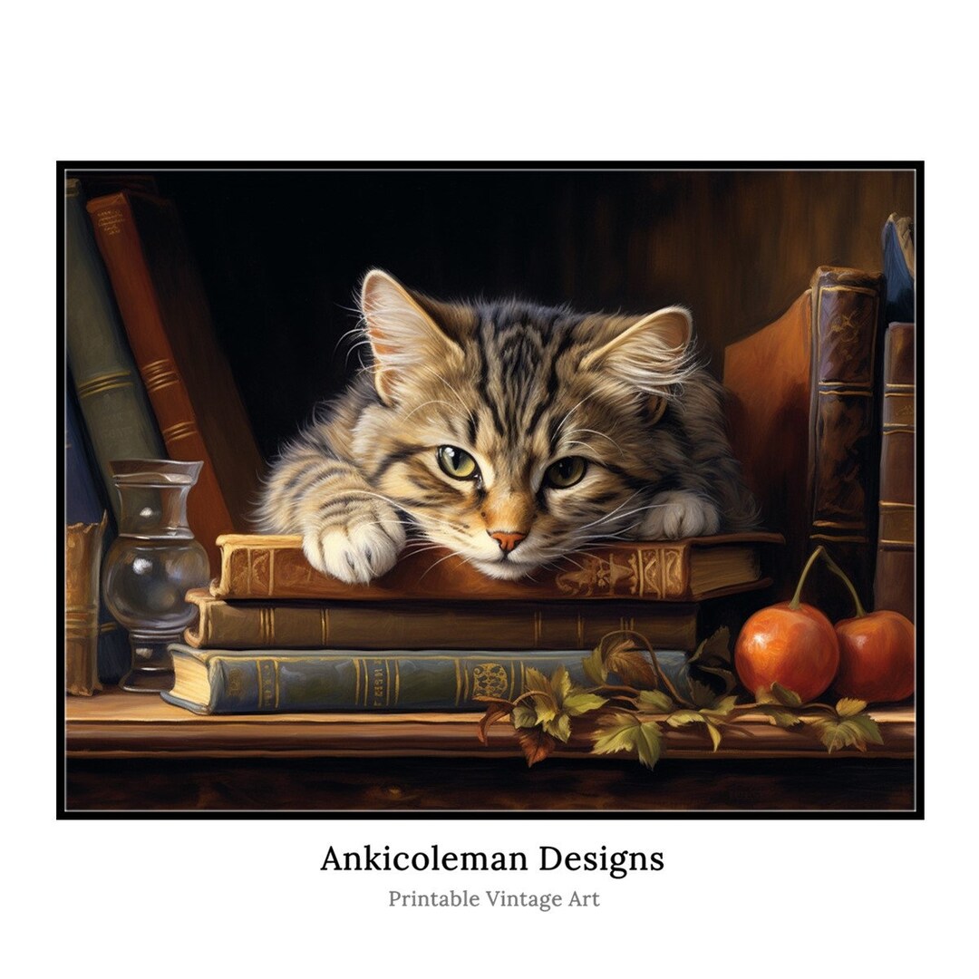 Literary Lair Printable Wall Art, House Decor, Fine Art Print, Nature ...