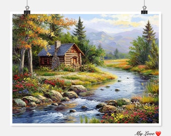 Lady Hawk 2 Counted Cross Stitch Patterns Printable Chart PDF Format ...