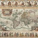 Old World Map - Counted Cross Stitch Patterns - Printable Chart PDF ...