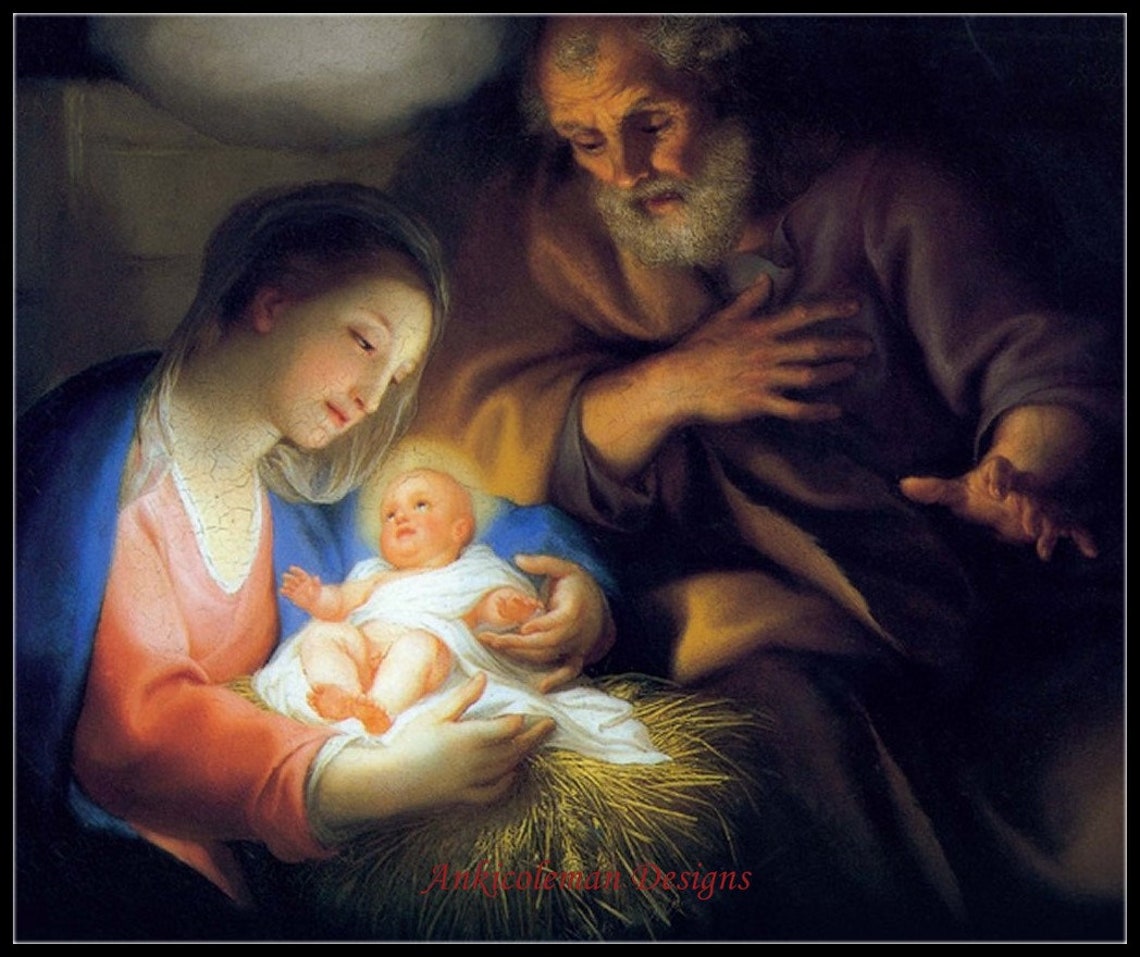Nativity - Counted Cross Stitch Patterns - Printable Chart PDF Format ...