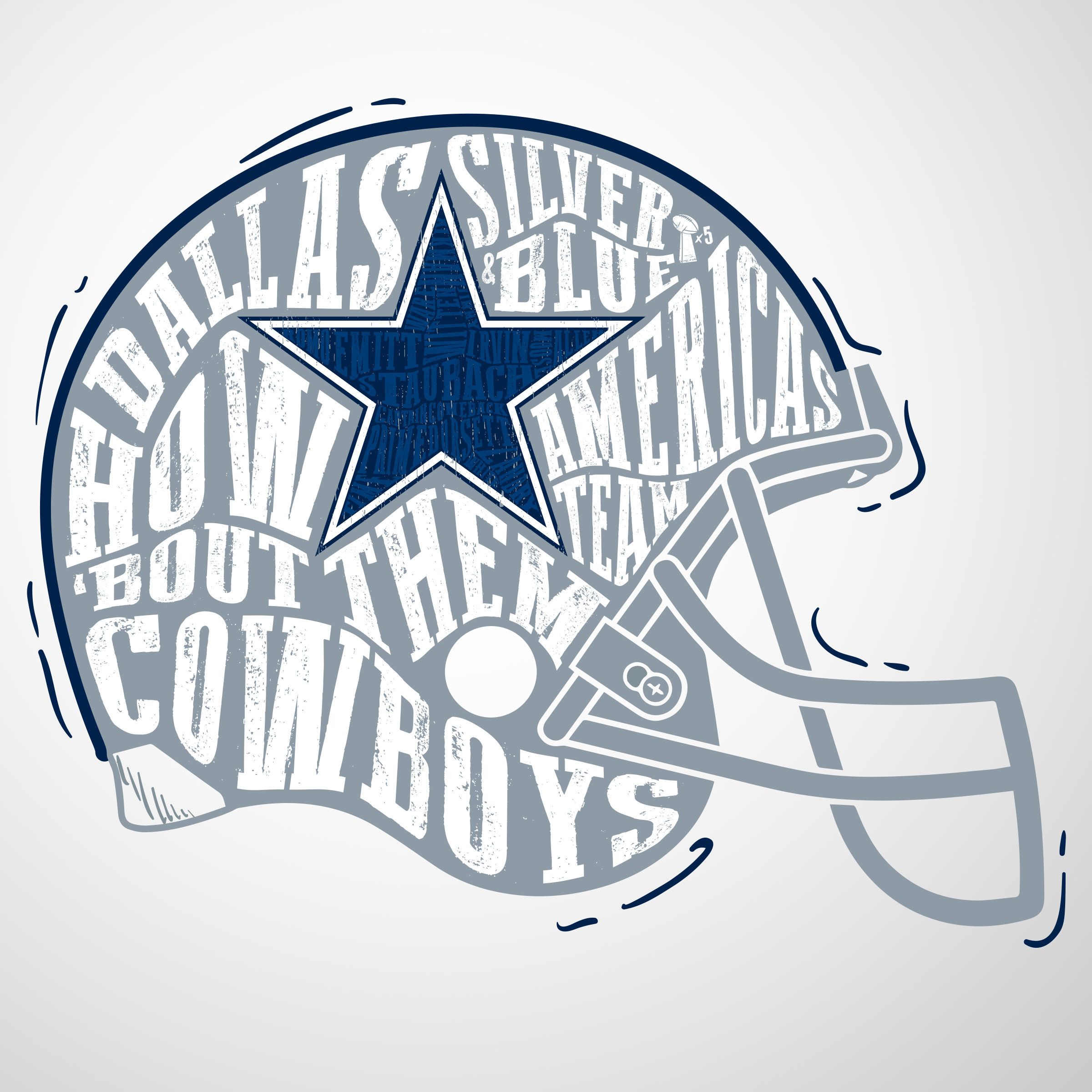 America's Team Poster Digital Download - Etsy