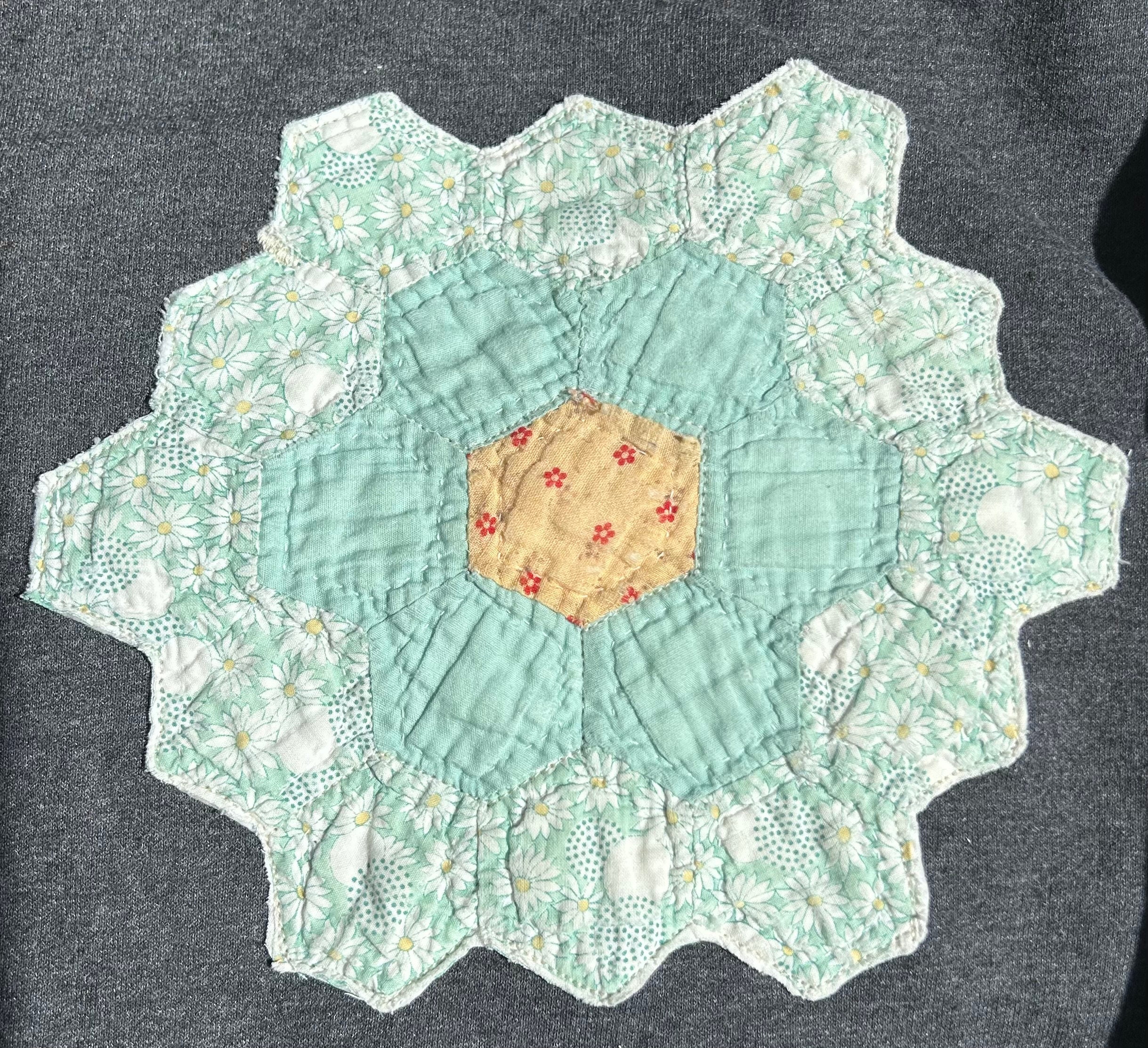 Appliqué Quilt Block Pullover/vintage Quilt/sweatshirt/crewneck/quilt ...