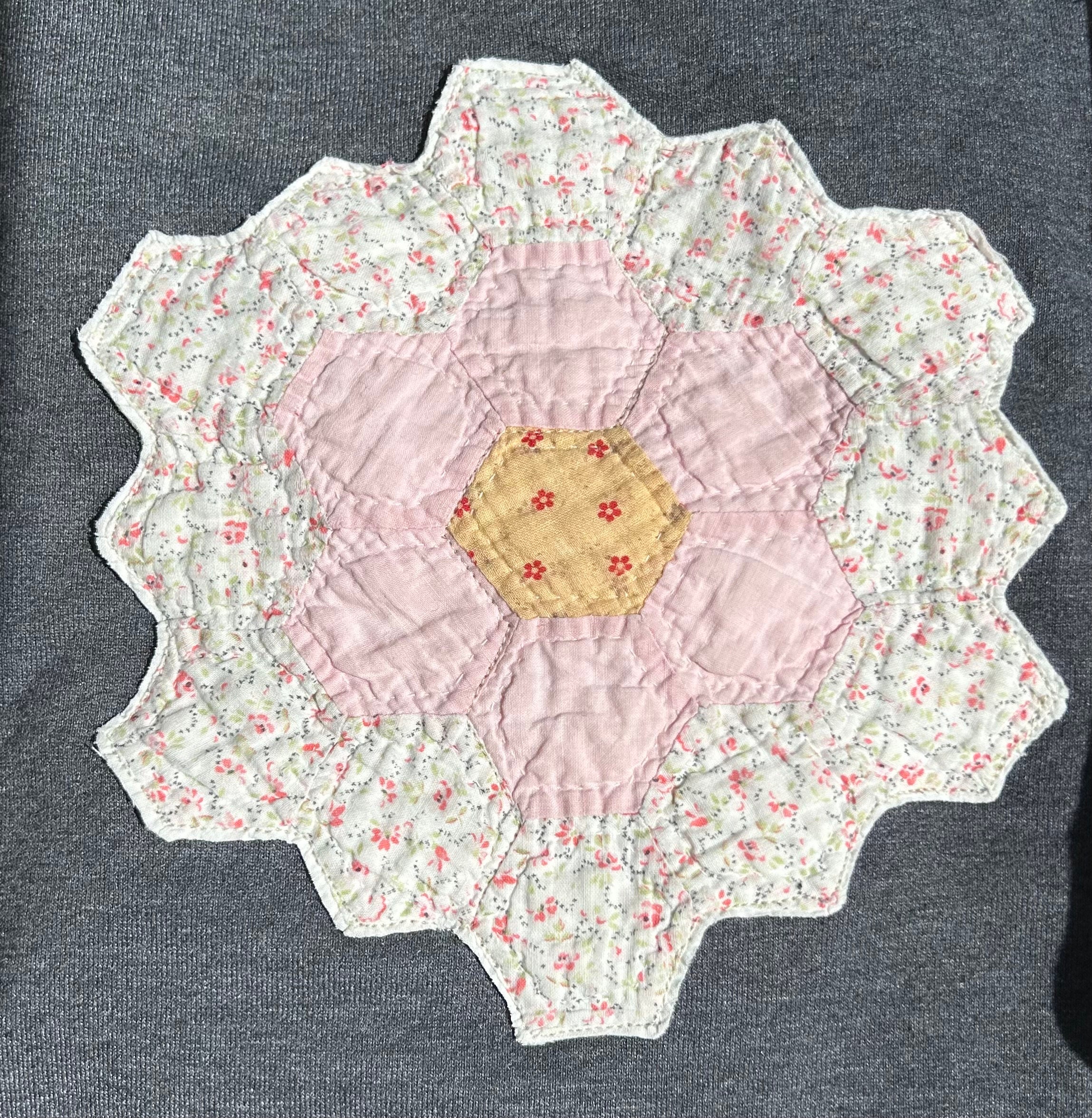 Appliqué Quilt Block Pullover/vintage Quilt/sweatshirt/crewneck/quilt ...