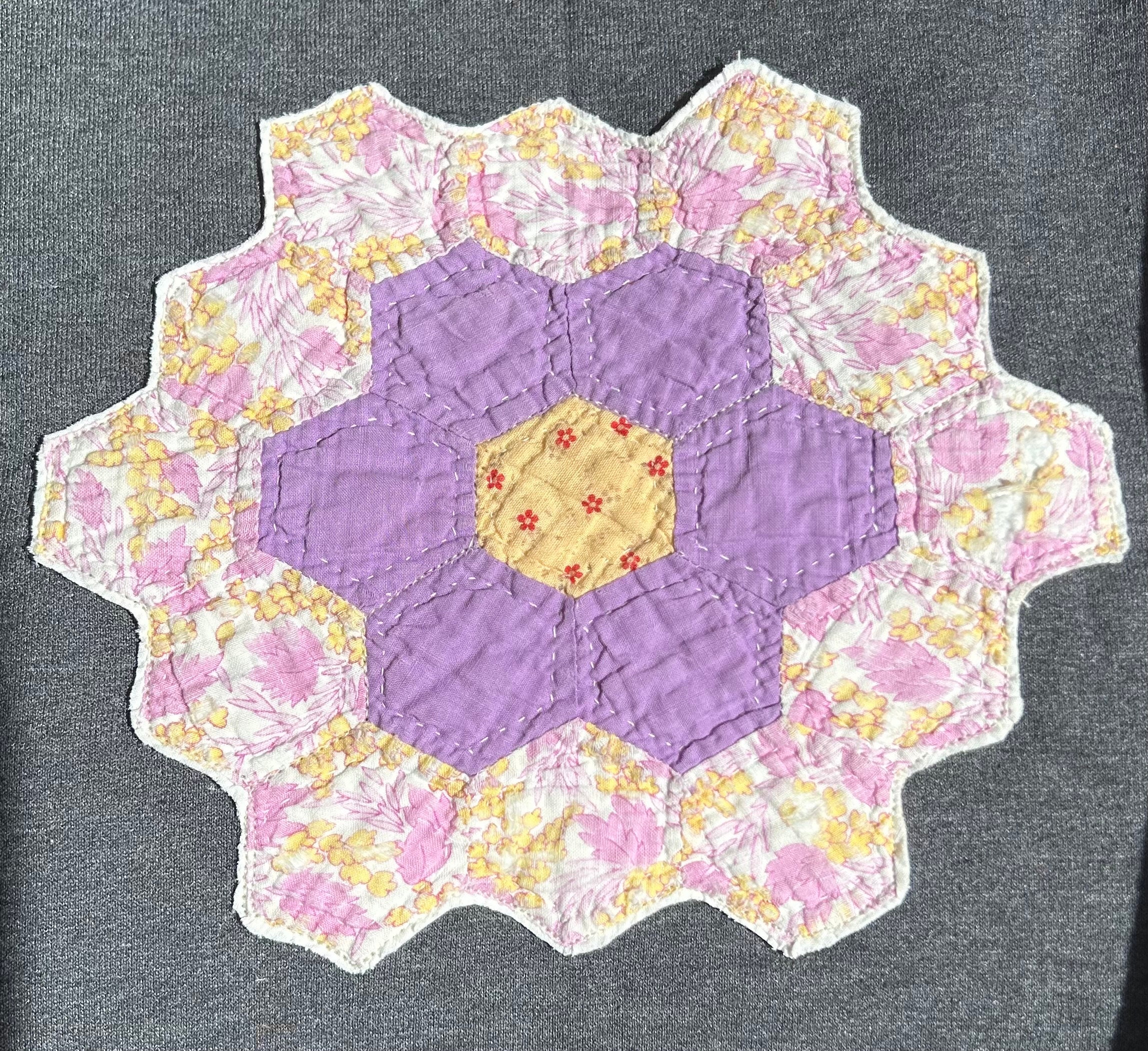 Appliqué Quilt Block Pullover/vintage Quilt/sweatshirt/crewneck/quilt ...