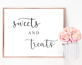 Sweet treats sign | Etsy