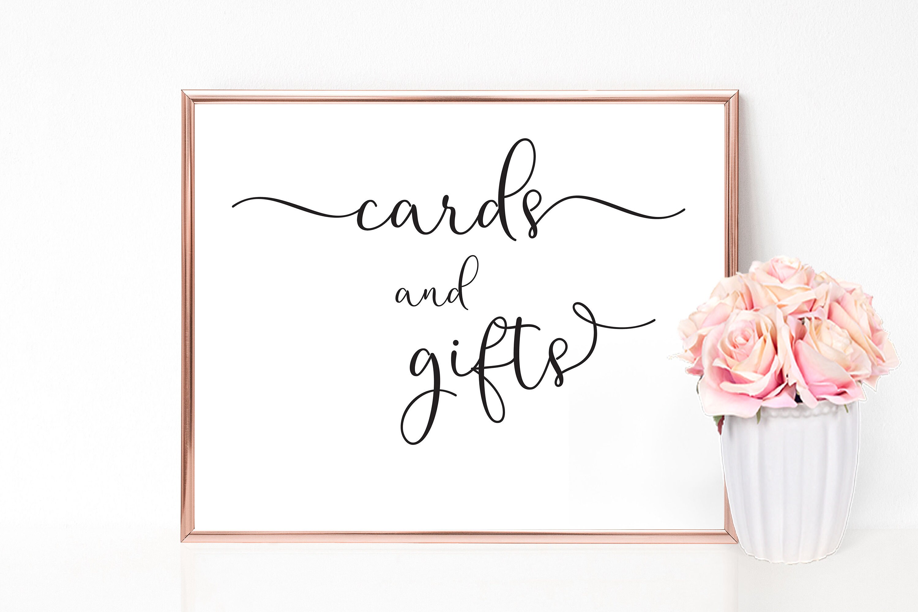 Cards and Gifts Sign Gift Table Sign Wedding Sign Cards - Etsy