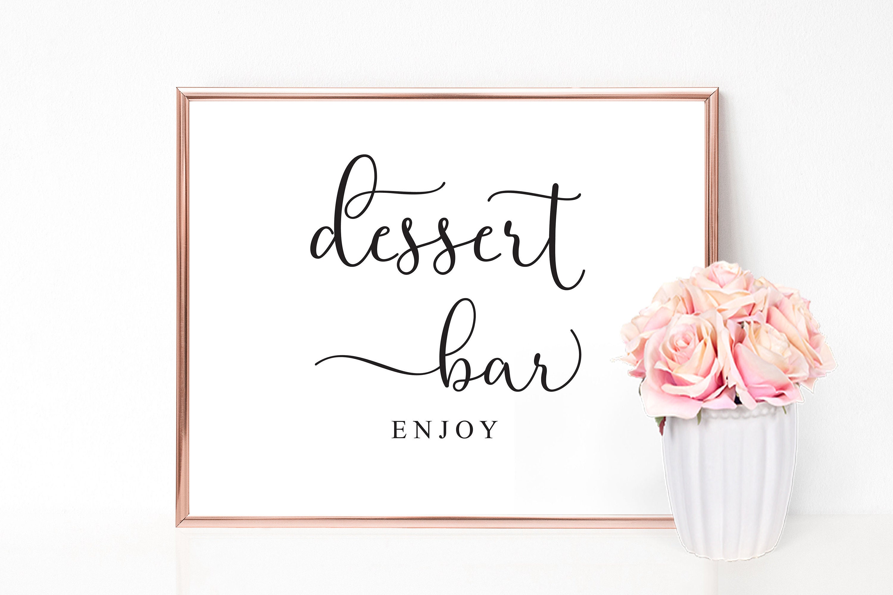 Dessert Table Decor | Dessert Bar Sign, Wedding Sign, Dessert Table ...