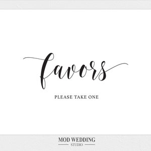 Favors Sign | Wedding Sign, Wedding Favors, Wedding Favors Sign ...