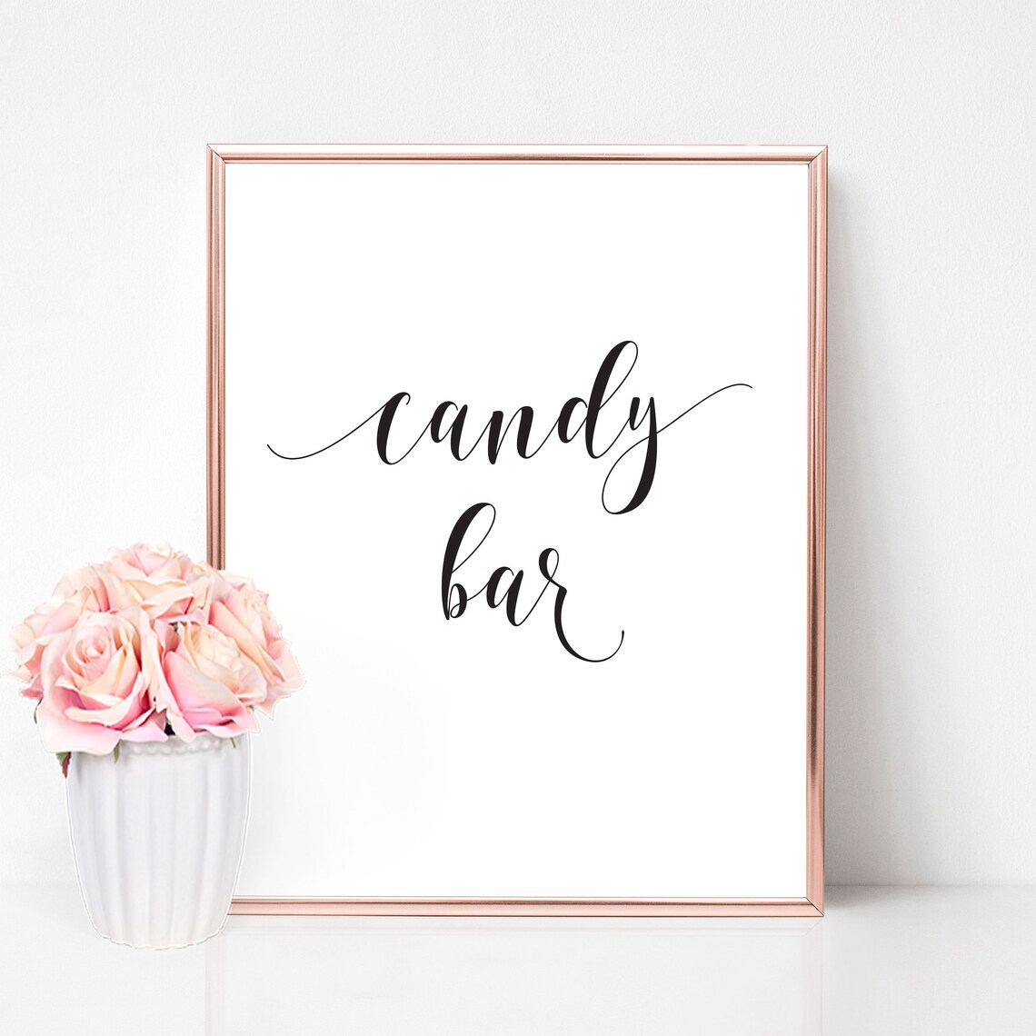 Candy Bar Sign Wedding Sign, Candy Buffet Sign, Wedding Candy Sign ...