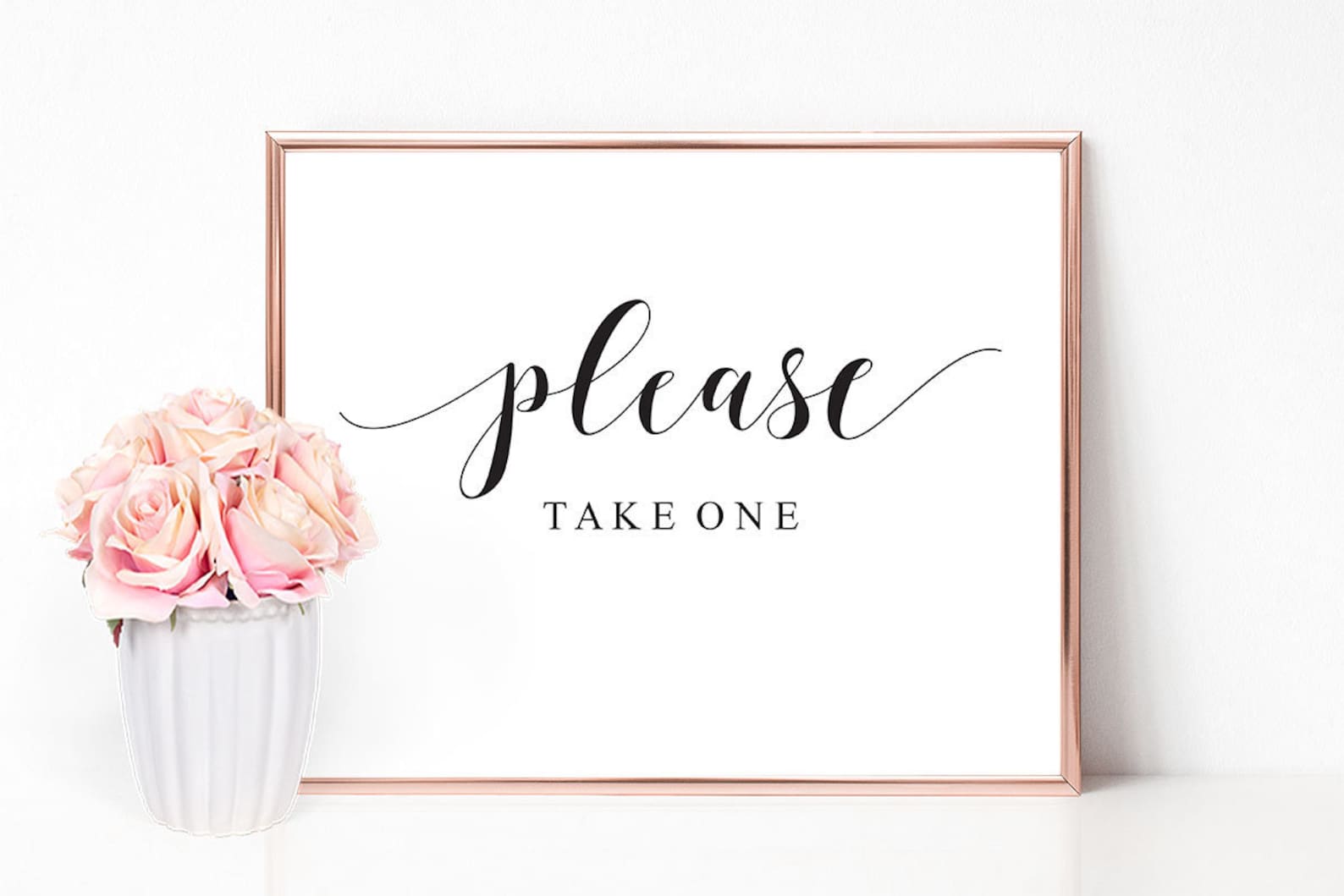 Please Take One Sign Wedding Sign Favors Sign Please Take - Etsy