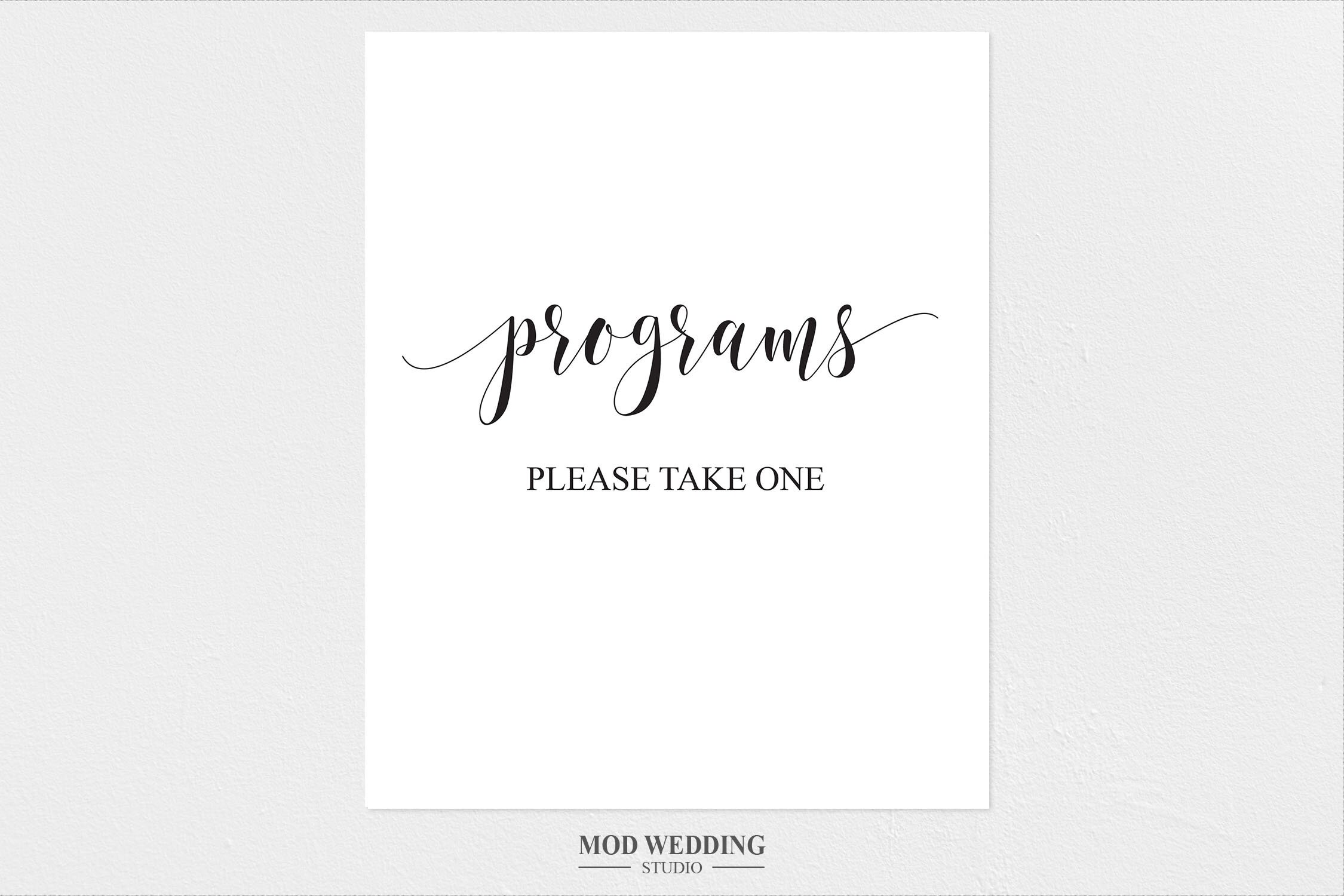Ceremony Sign Program Sign, Wedding Sign, Wedding Program Sign, Wedding ...