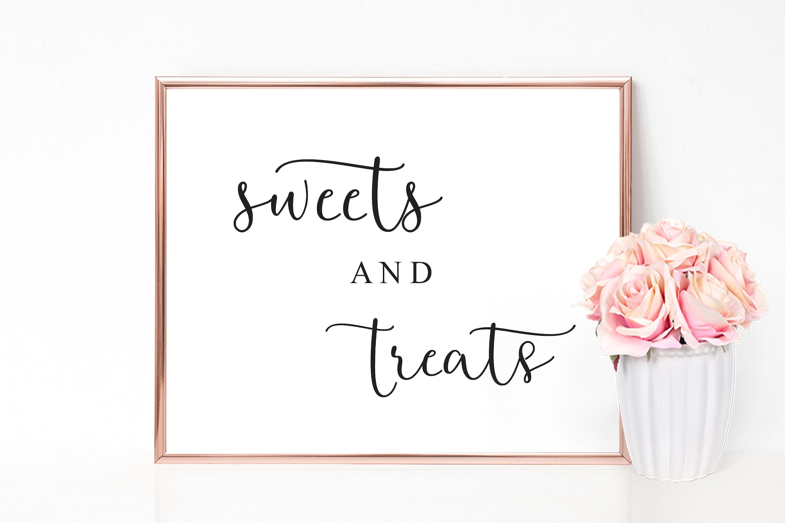 Sweet Treats Sign | Dessert Table Sign, Wedding Sign, Candy Bar Sign ...