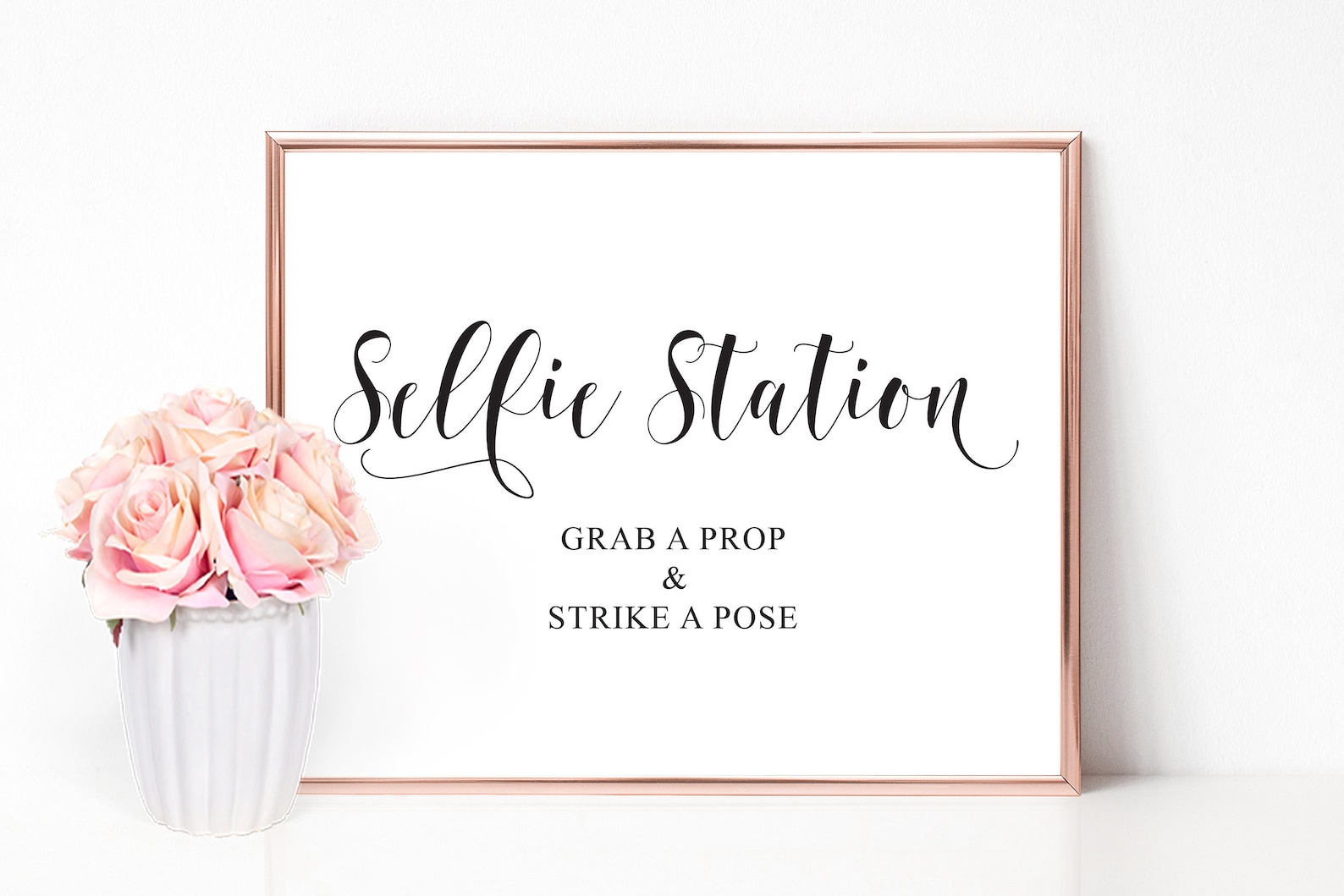 Selfie Station Sign | Wedding Sign, Photo Booth, Photobooth Sign ...
